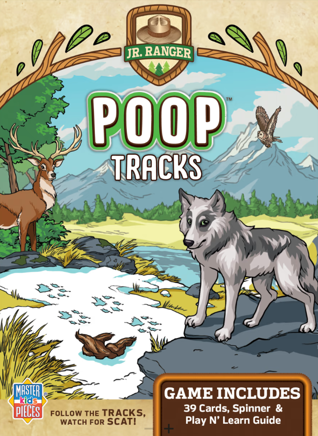 Jr. Ranger Poop Tracks Game – Shop Santa Barbara Zoo