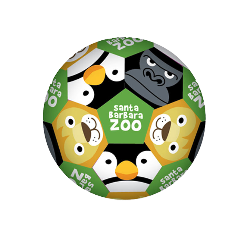 Zoo Animals Mini, Squishy Soccer Ball Green – Shop Santa Barbara Zoo